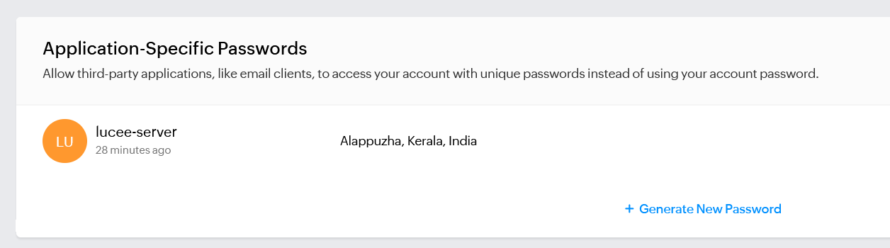 How to setup Zoho email in Lucee – ObidosTech Knowledge Base